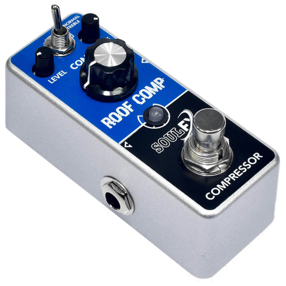 Pedal de Compressão Soul FX Roof Comp | Calimaro Instrumentos Musicais